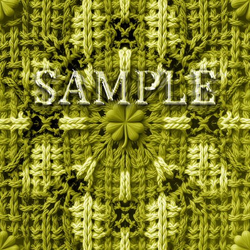 Second Life Marketplace - Zoy Texture [ Ornate Shamrock Knit Seamless ...